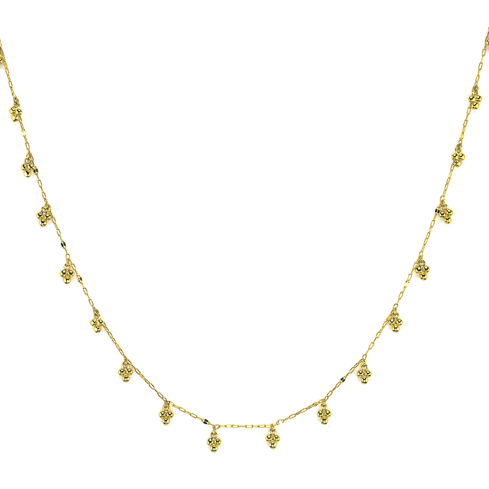 Petite Dancing Trio Chain Necklace | JudeFrances